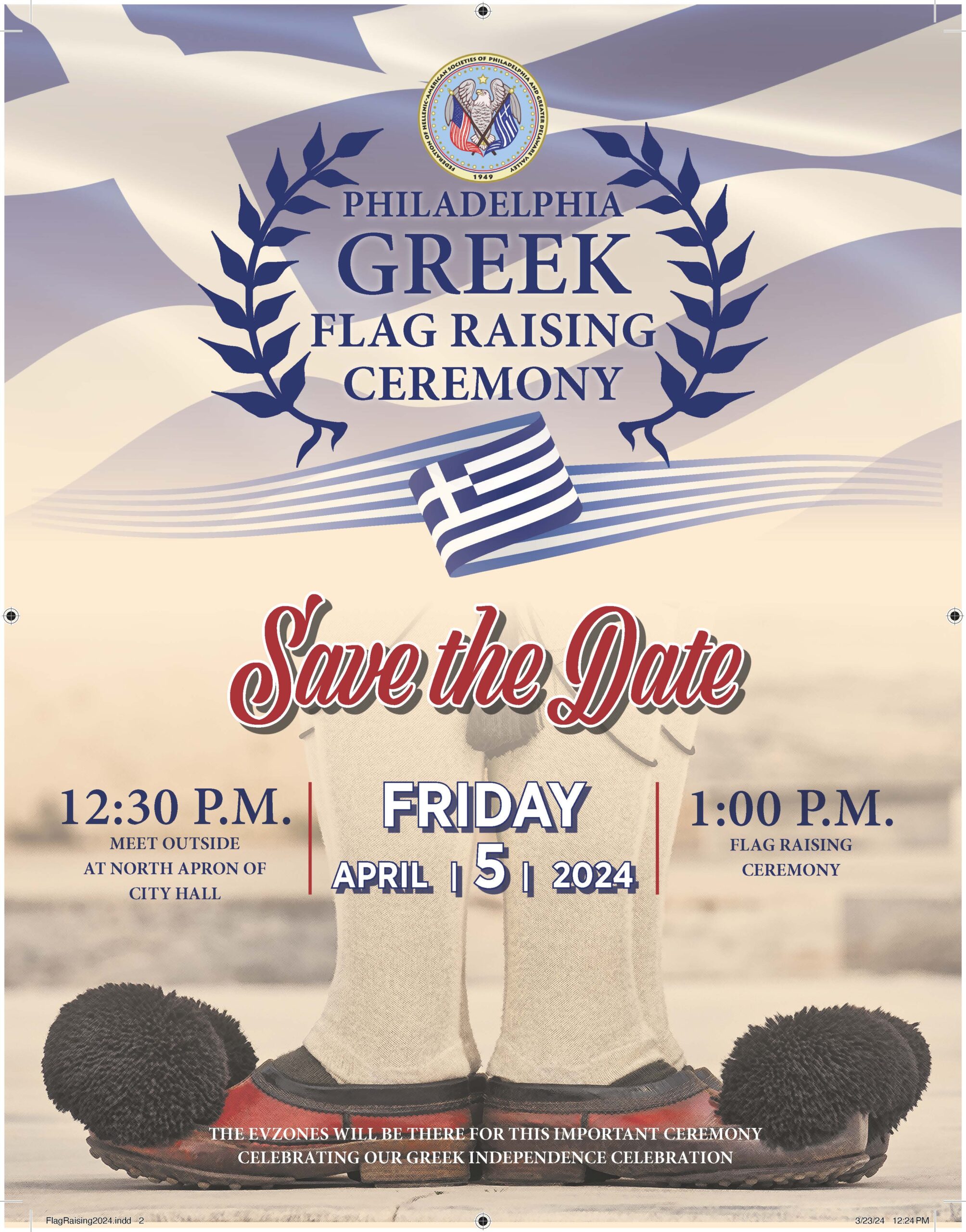 Philadelphia Greek Flag Raising Ceremony - Greek News USA