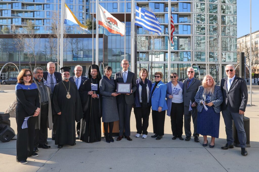 San Jose Commemorates Greek Independence with Flag Raising Ceremony ...